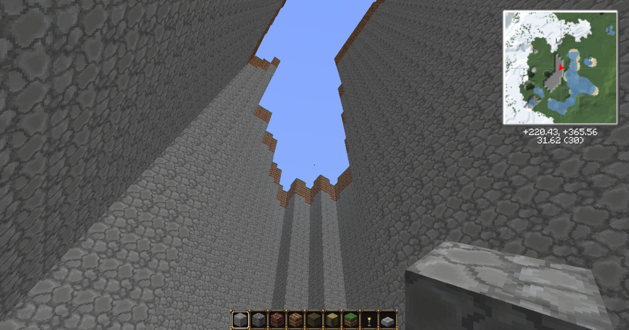 Ravine....? Minecraft Map