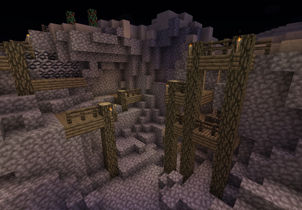 Stone mine Minecraft Map