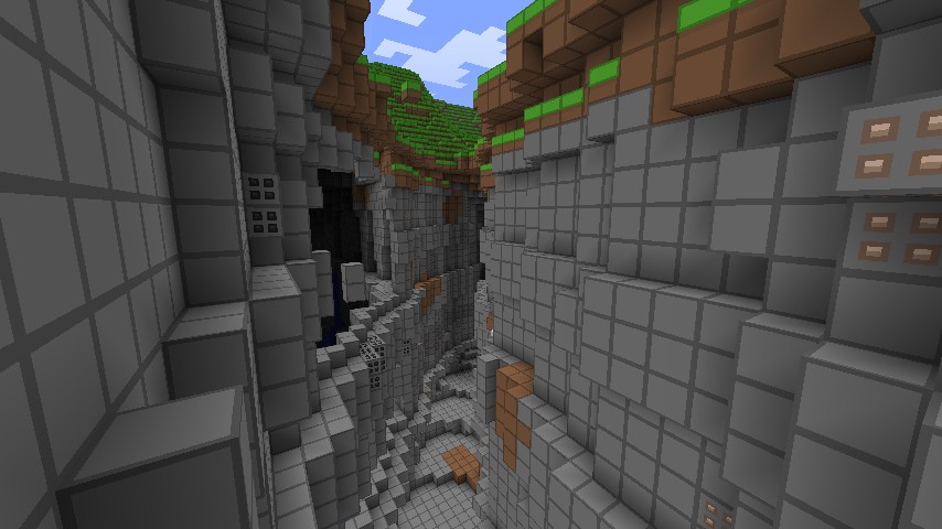 Double Ravine Minecraft Map