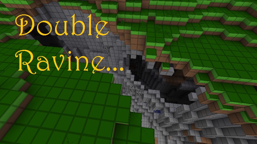 Double Ravine Minecraft Map