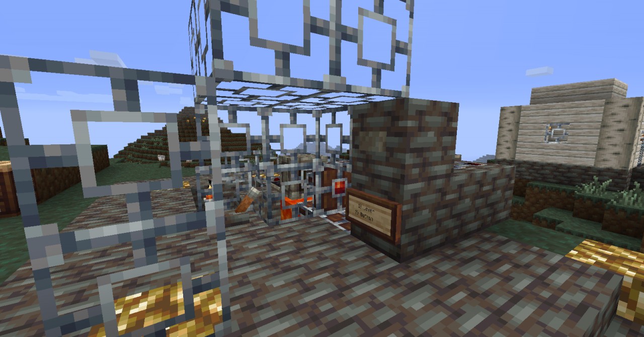 Automatic Dispenser Minecraft Map