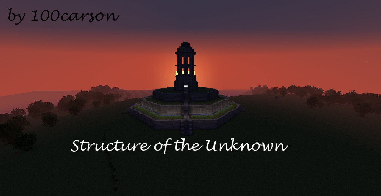 ~Structure of the Unknown~ *Custom Terrain* Minecraft Map