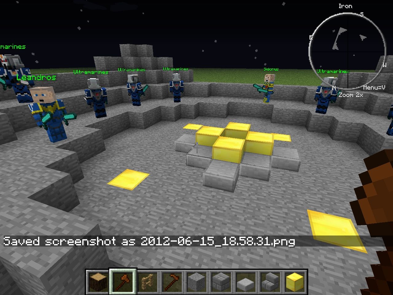 Warhammer 40k Credit to Bepoplay Minecraft Map