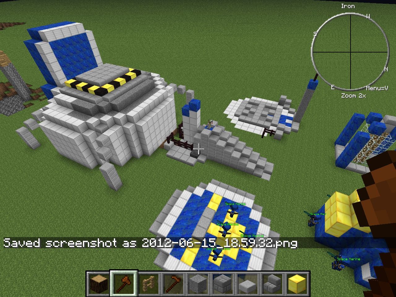 Warhammer 40k Credit to Bepoplay Minecraft Map