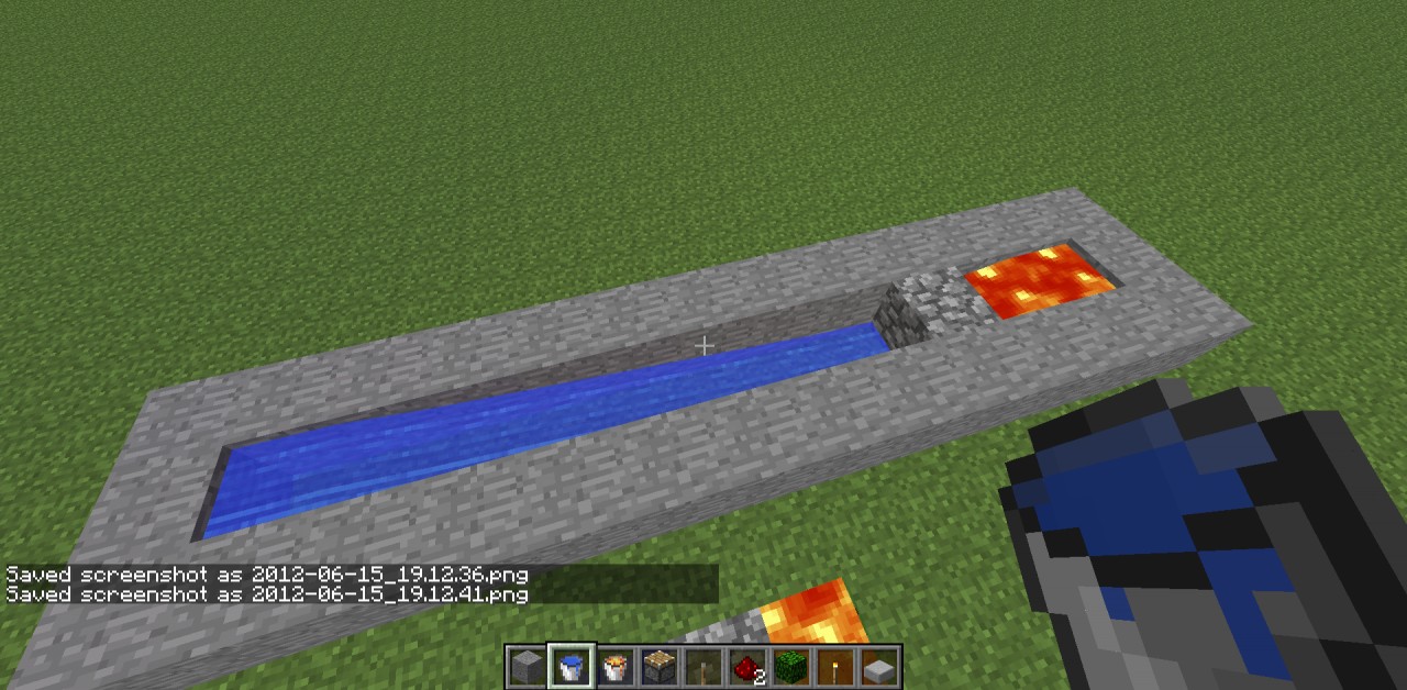 3 stone generators Minecraft Map