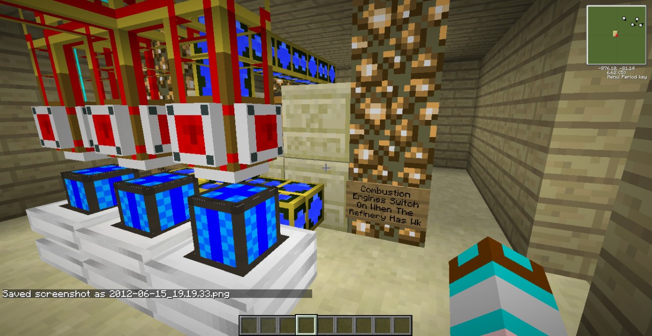 Technic Pack 7.0.1 - Single BuildCraft Safe Oil Refinery Minecraft Map