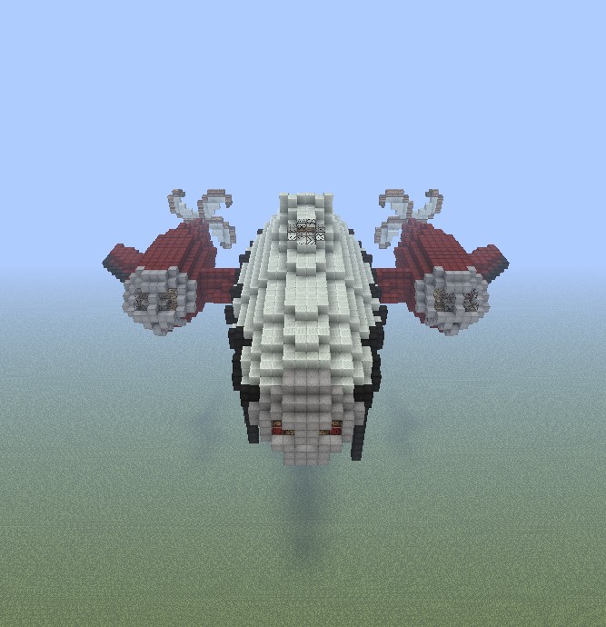 Scarlet Pirates: The Scarlet Huntress Command Ship Minecraft Map