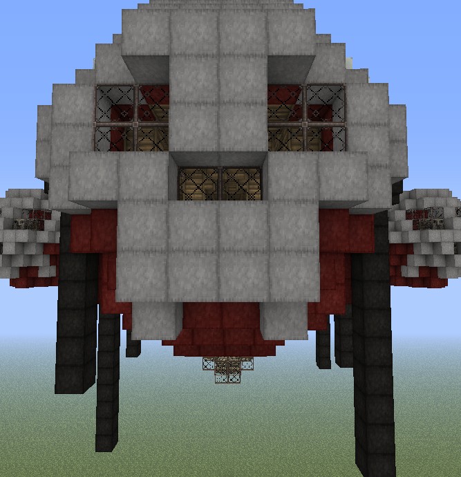 Scarlet Pirates: The Scarlet Huntress Command Ship Minecraft Map
