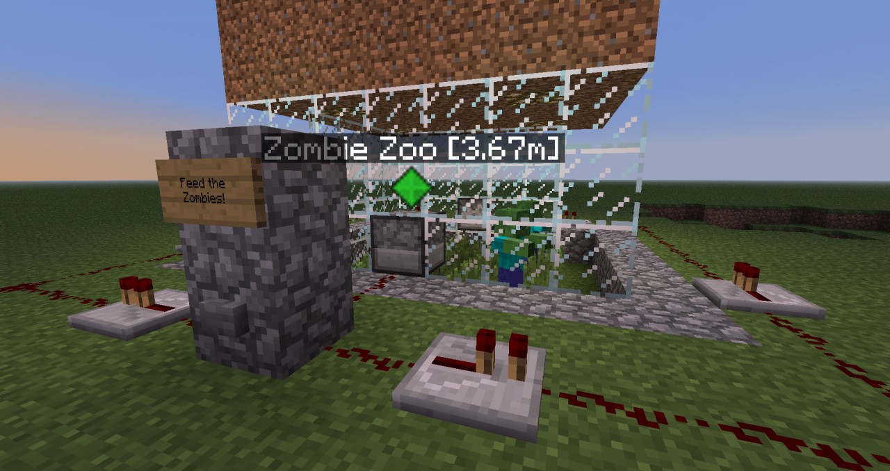 Zombie Zoo! Minecraft Map