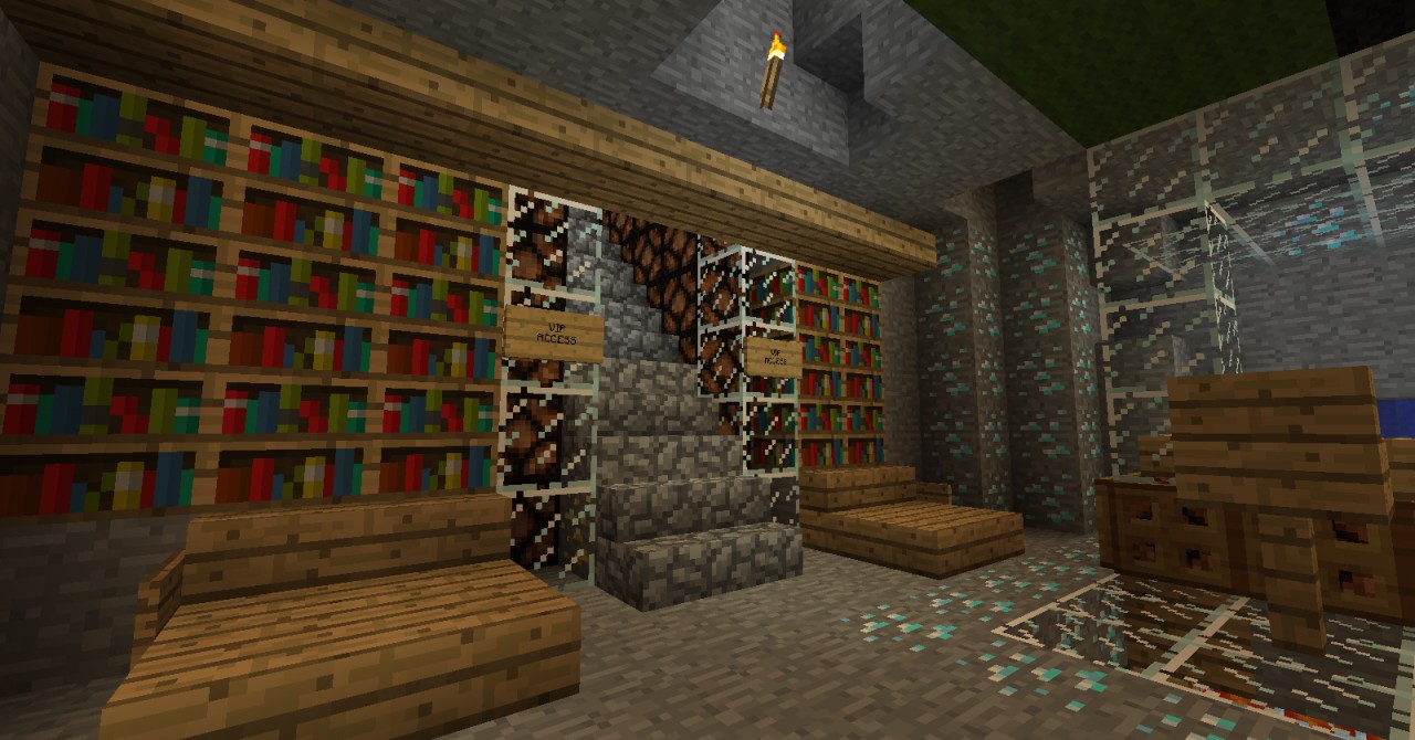 Underground Lounge Minecraft Map