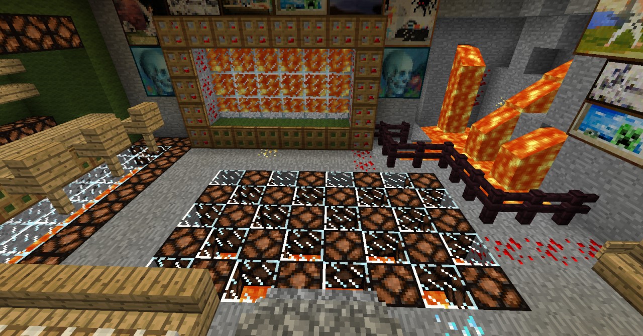 Underground Lounge Minecraft Map