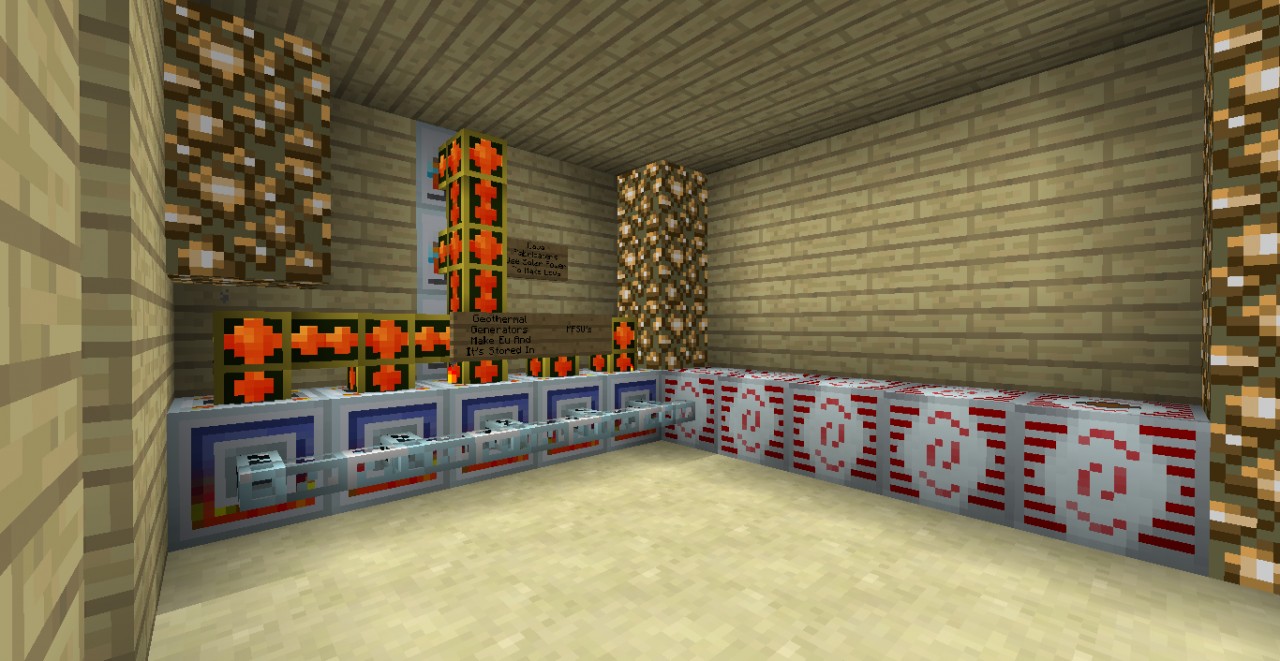 Tekkit Pack 3.0.3 Geothermal Power Unlimited Minecraft Map