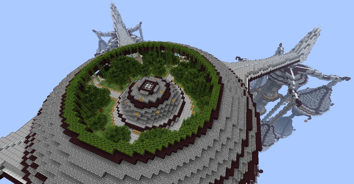 Conxunto de Vento - The Hanging City Minecraft Map