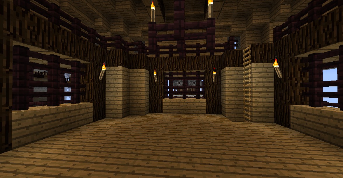 Conxunto de Vento - The Hanging City Minecraft Map