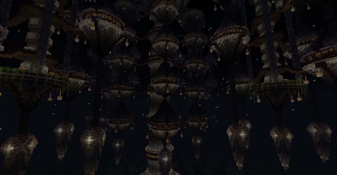 Conxunto de Vento - The Hanging City Minecraft Map