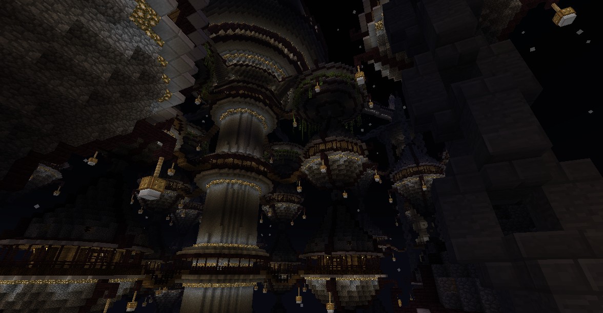 Conxunto de Vento - The Hanging City Minecraft Map