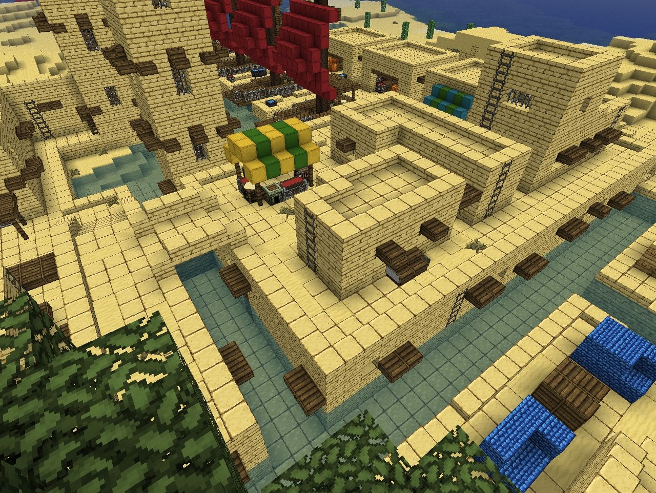 Arabic Settlement Minecraft Map