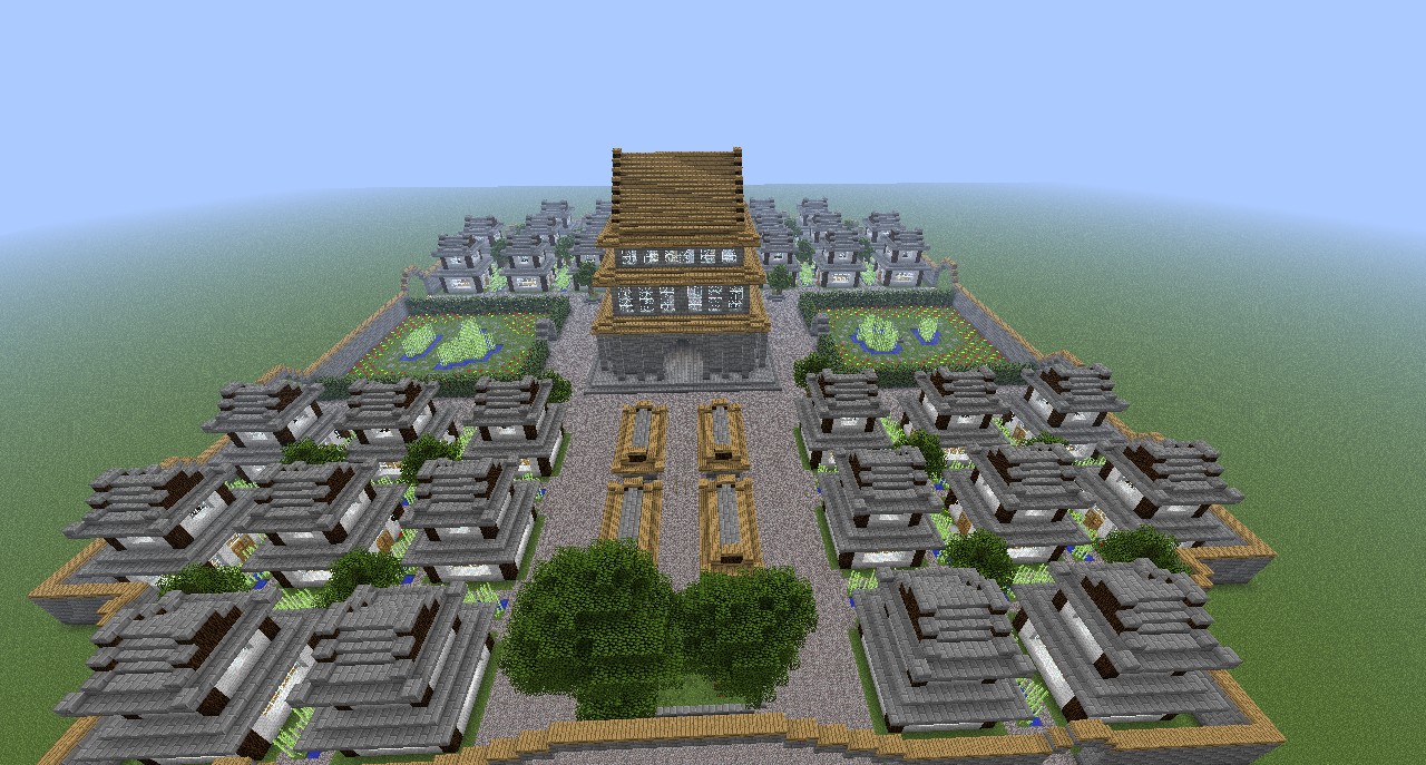 Japanese Town: Tomishini Tokata Minecraft Map