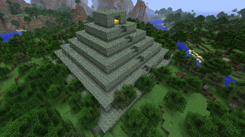 Aztec Temple Minecraft Map