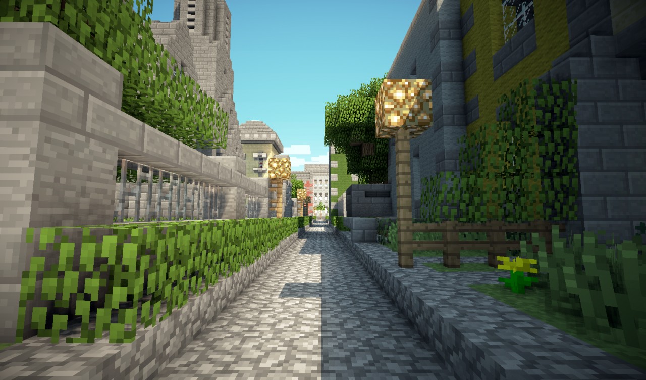 European City Minecraft Map