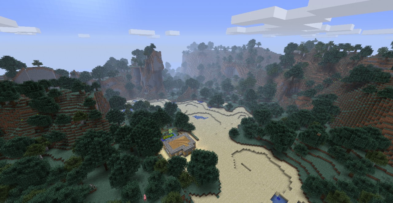 Awesome 1.6 Generated World! (1.2.5) Minecraft Map
