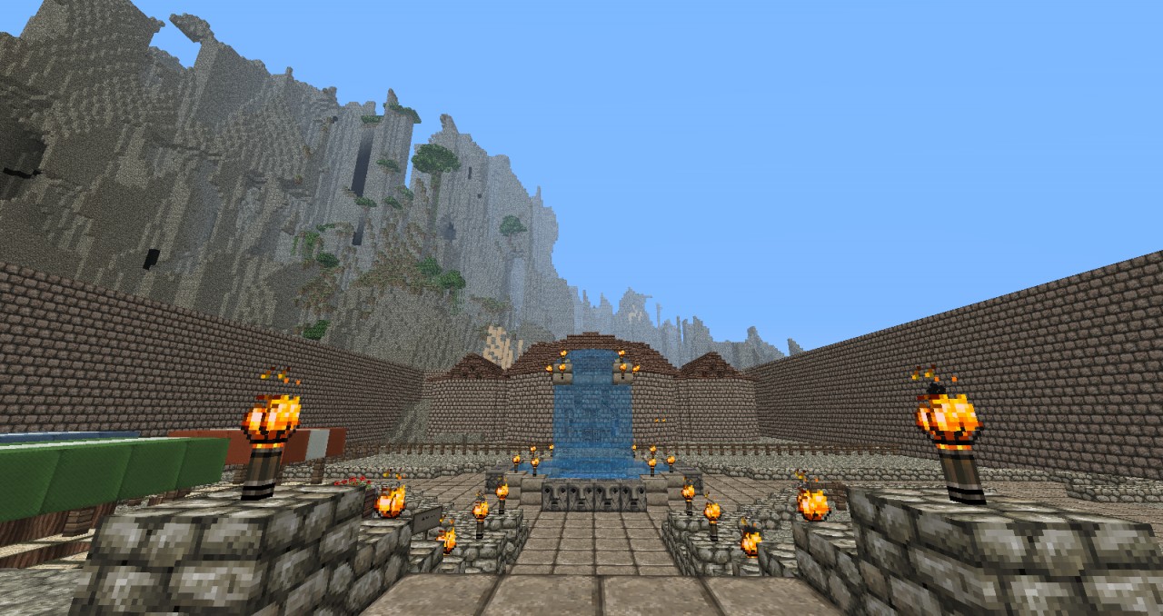 Stone Valley - Small Village Minecraft Map