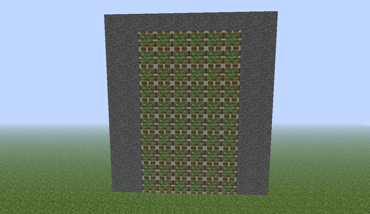 A small redstone screen Minecraft Map