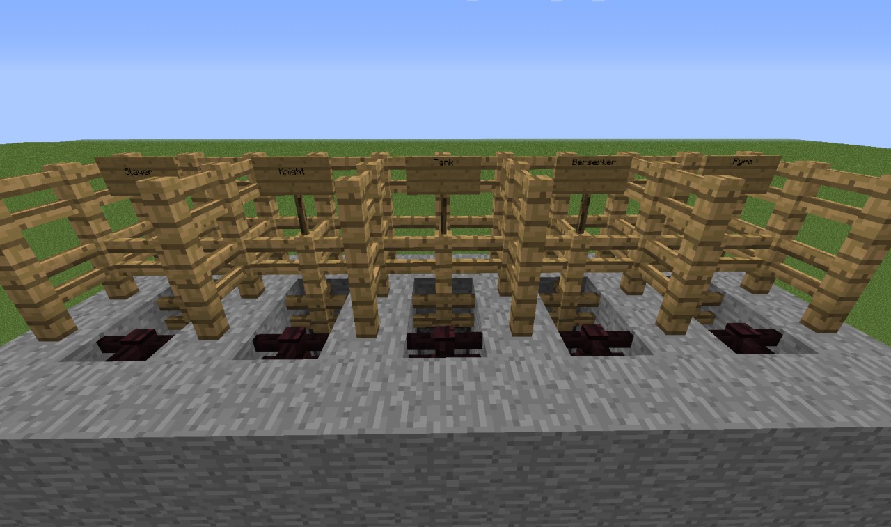 Class Chooser Minecraft Map