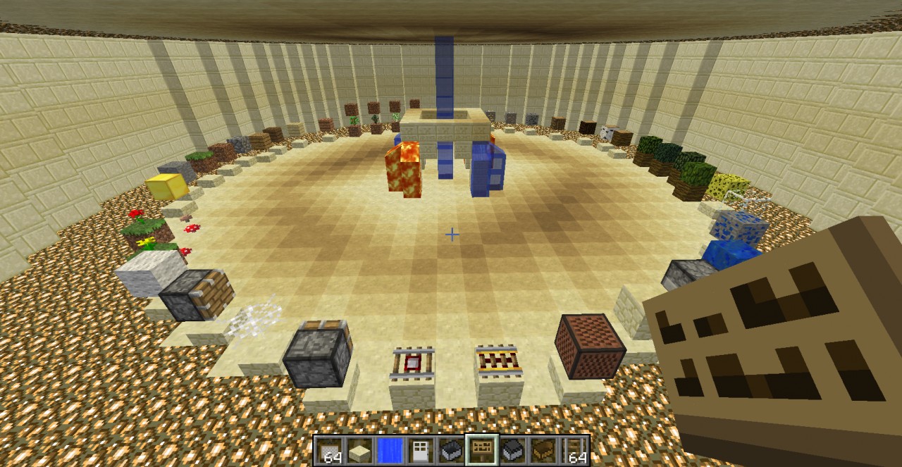 Texture pack tester Minecraft Map