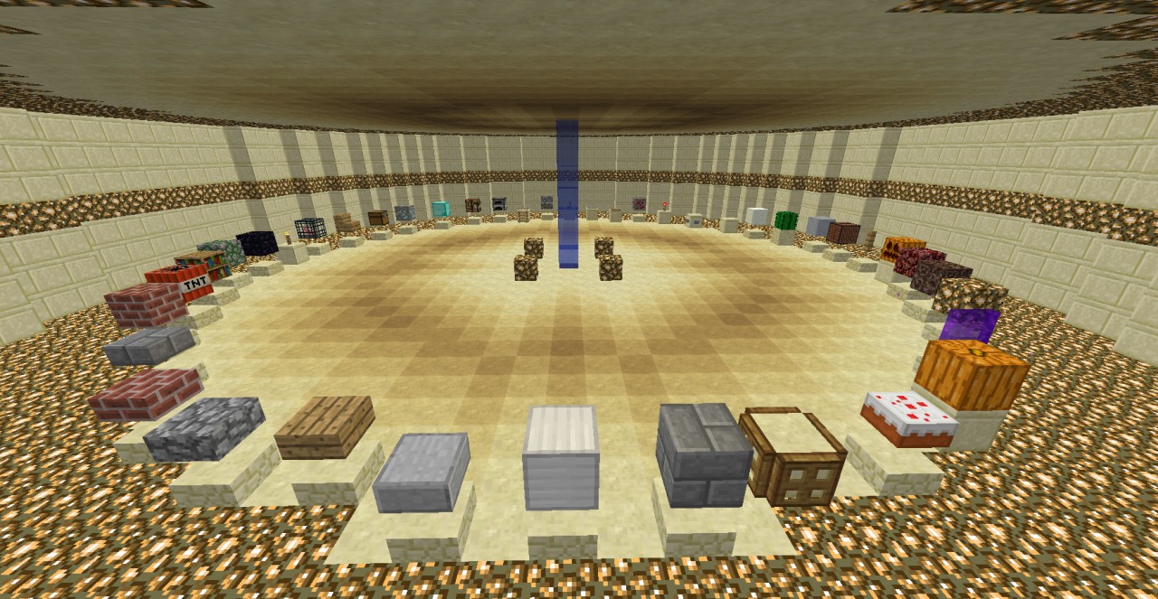 Texture pack tester Minecraft Map