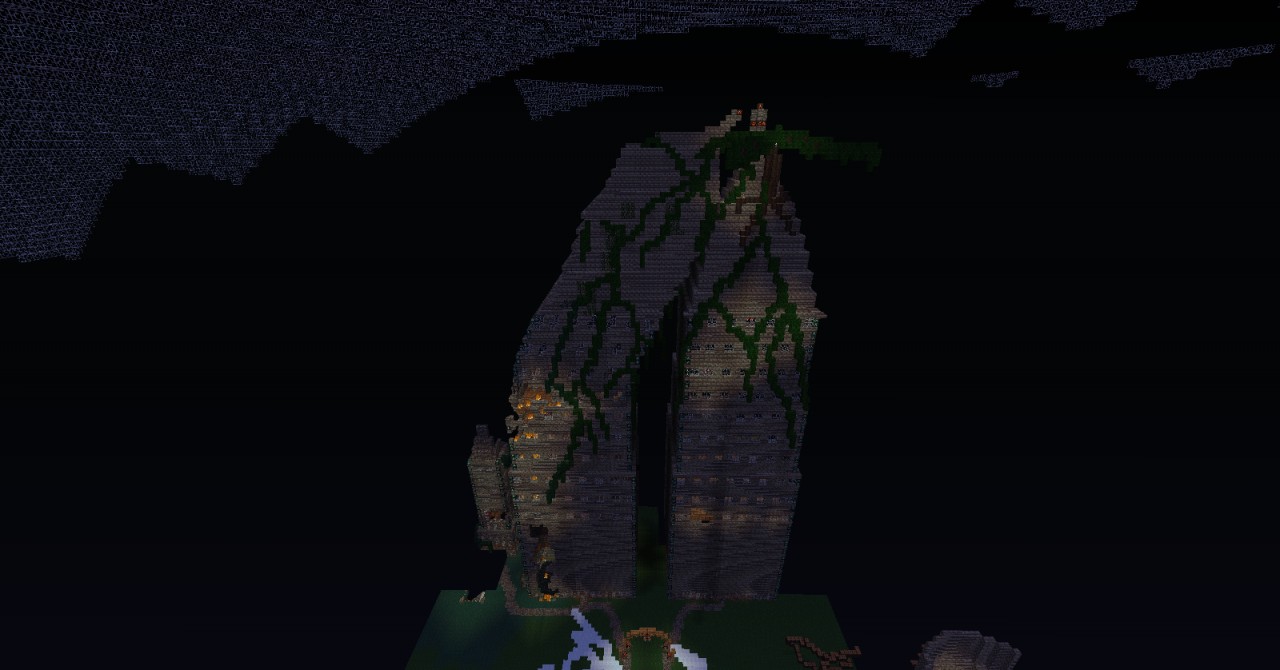 Falling Builldings Minecraft Map