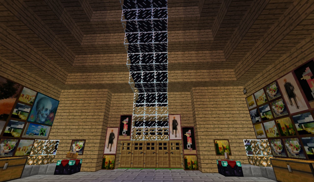 Glowstone love house (for beginners) Minecraft Map