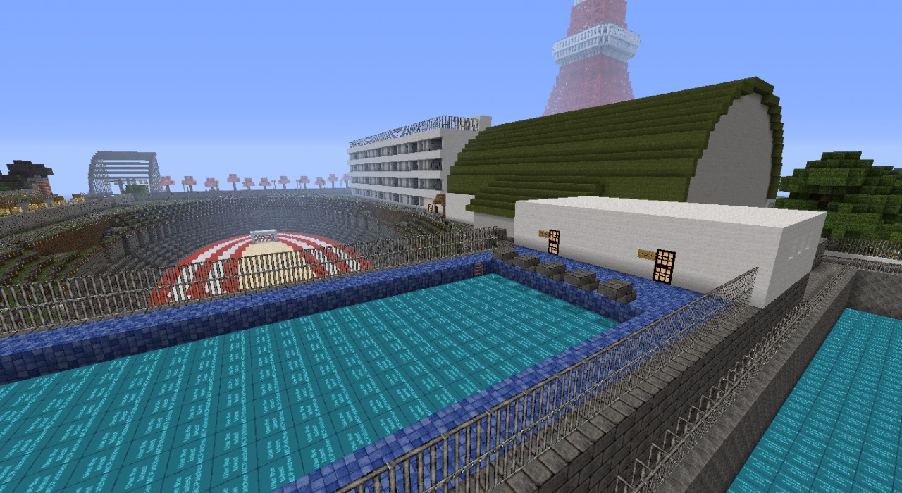 japanese school Minecraft Map