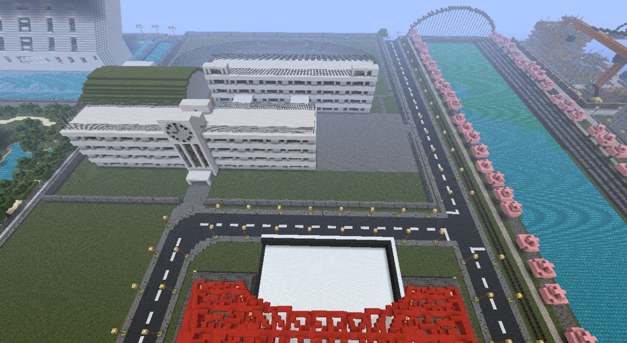 japanese school Minecraft Map