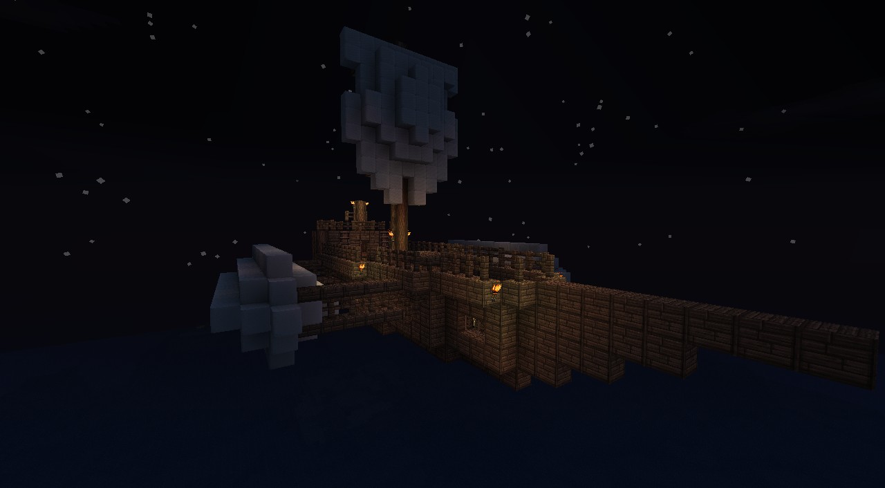 Fast Cargo Airship Minecraft Map