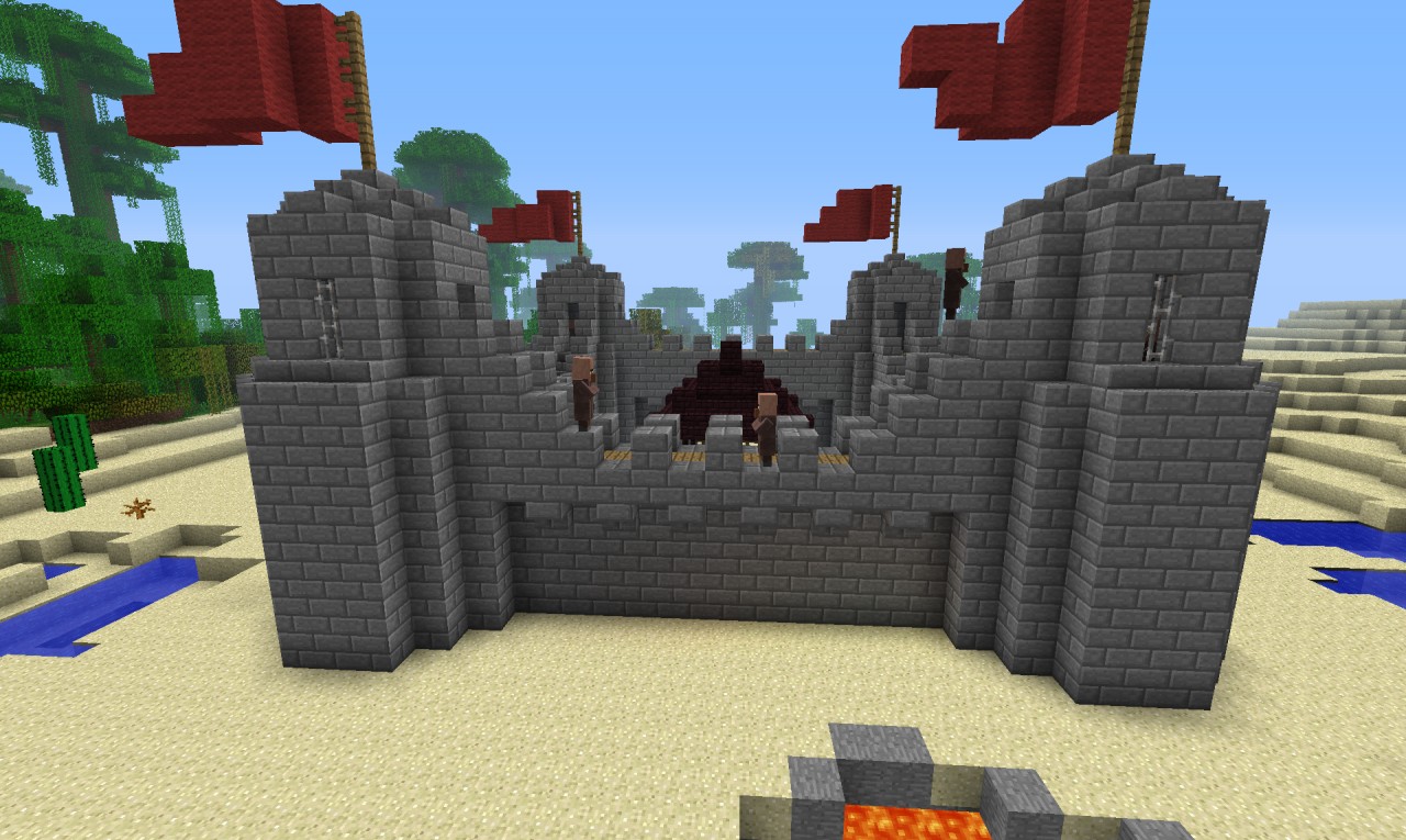 little desert fort Minecraft Map