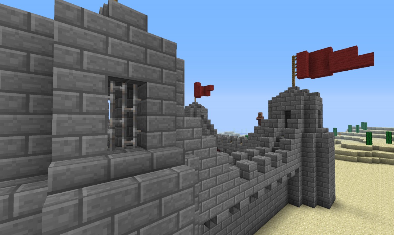 little desert fort Minecraft Map