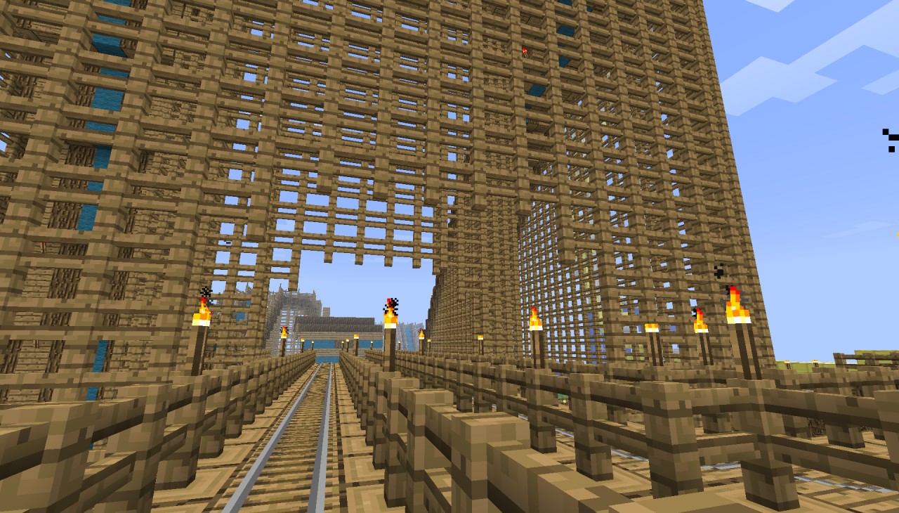 HUGE WOODEN ROLLARCOASTER: THE LEGACY 1rst in my theme park event ...