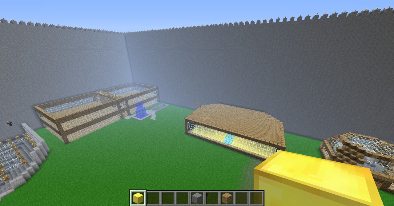 Minecraft gaming survival 16 temp construction still in progress but ...