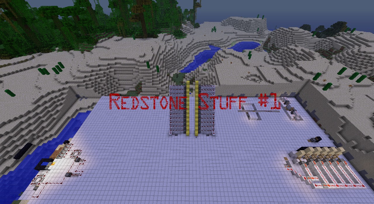 Redstone Stuff #1 Minecraft Map