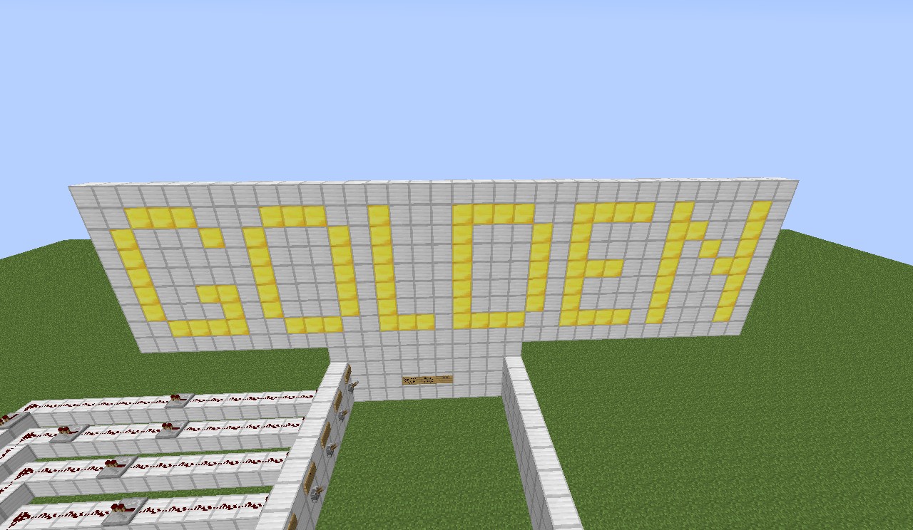 Redstone Binary Number Code [1-8] Minecraft Map