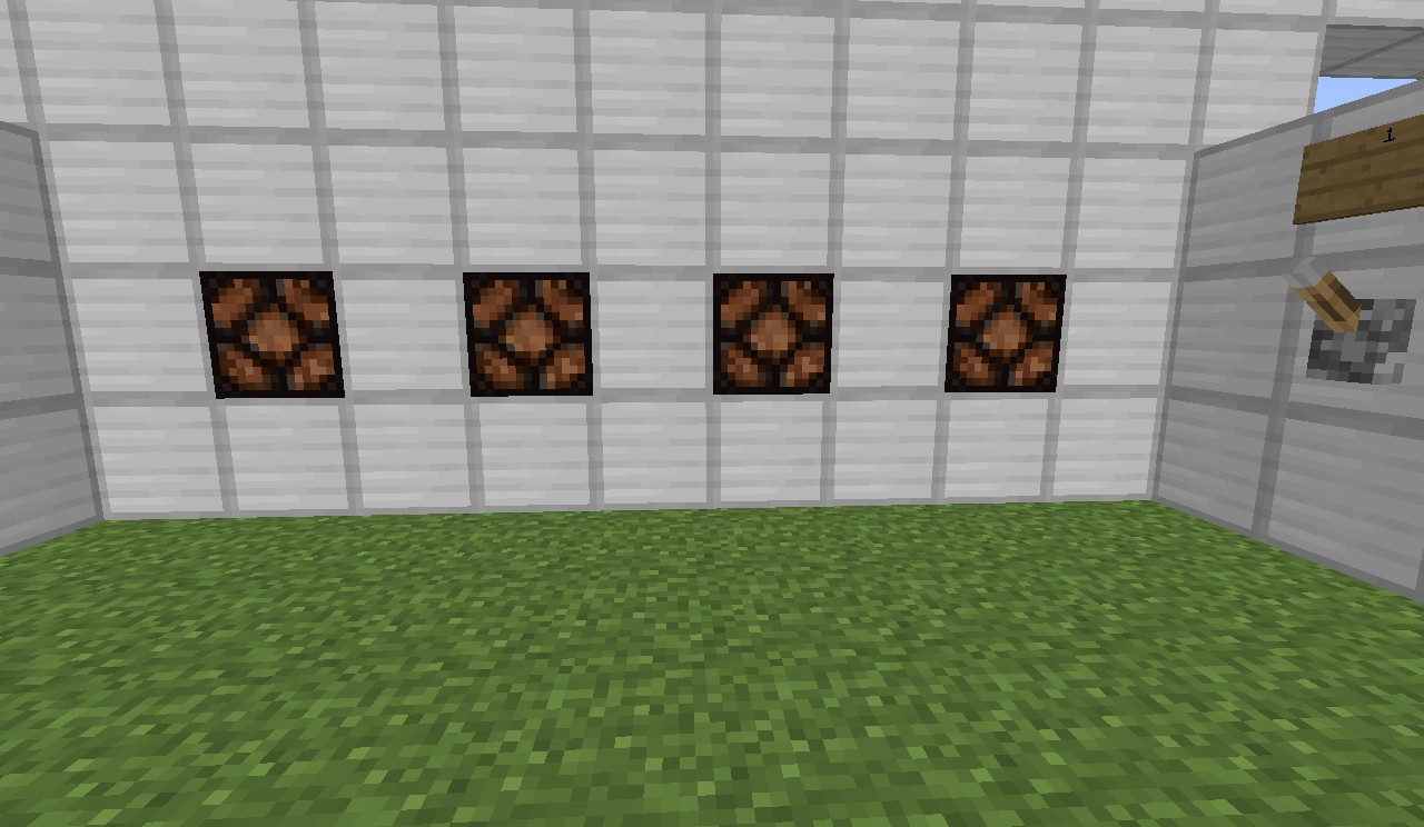 Redstone Binary Number Code [1-8] Minecraft Map