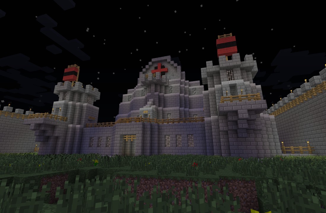 Castle wars - Red vs Blue Minecraft Map