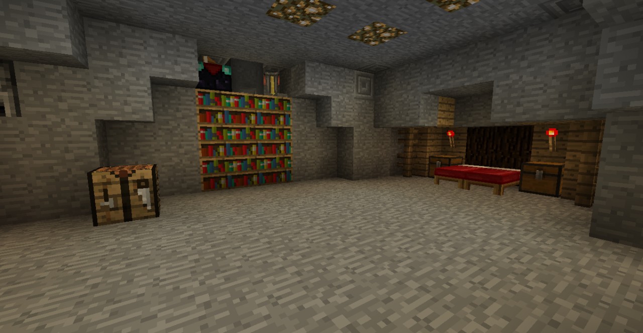 Hidden Piston Base Minecraft Map