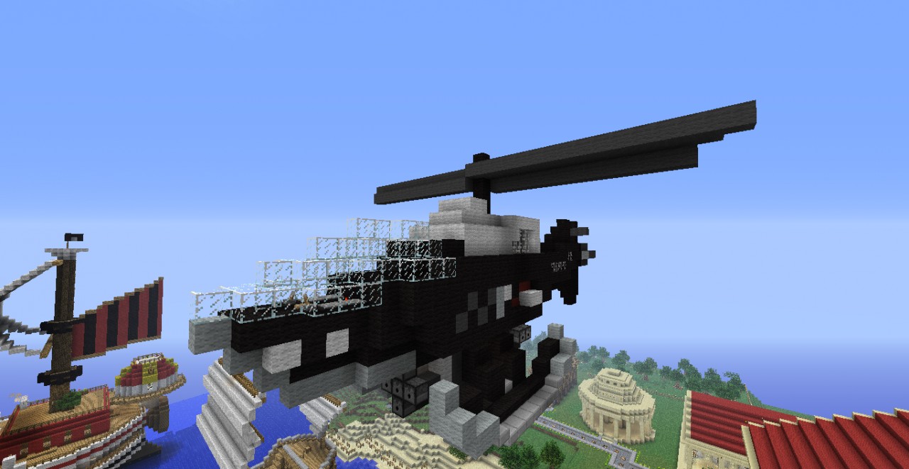 Helico de guerre Minecraft Map