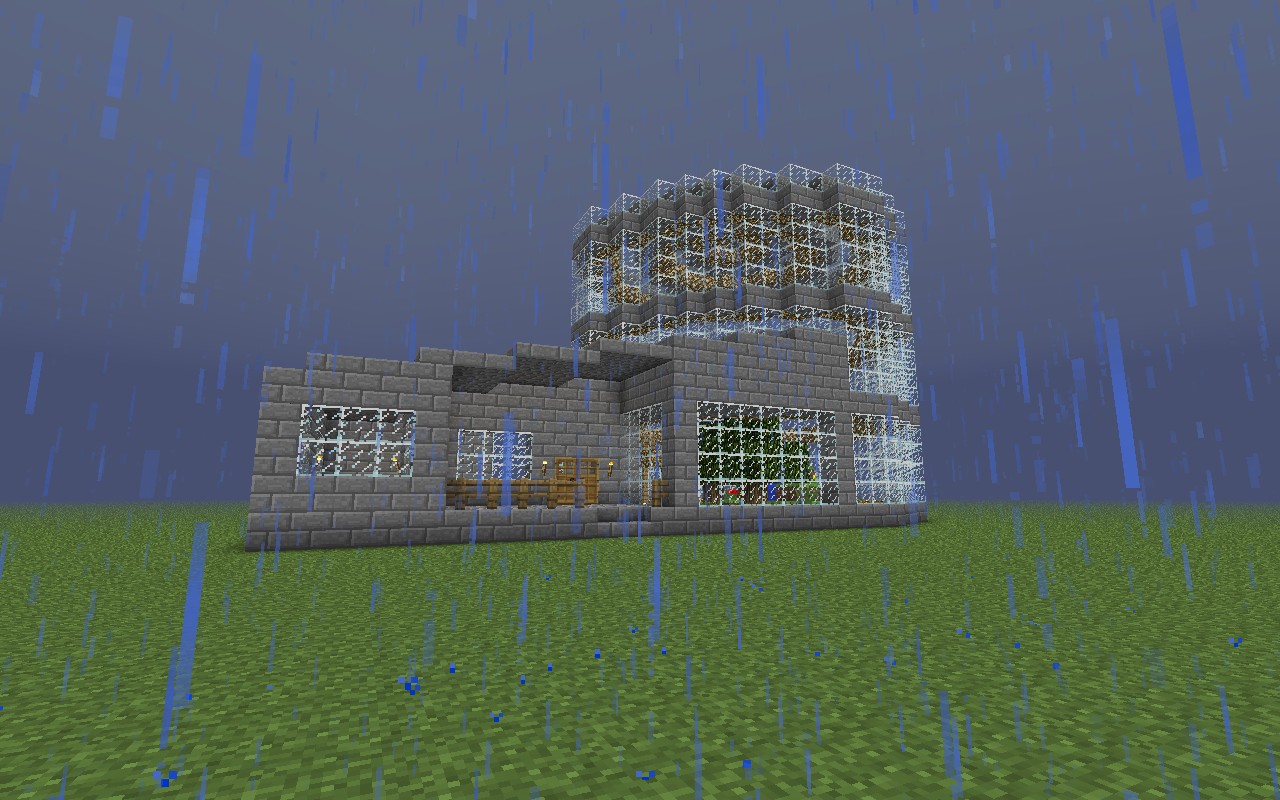 Modern Home with Bio Dome Minecraft Map