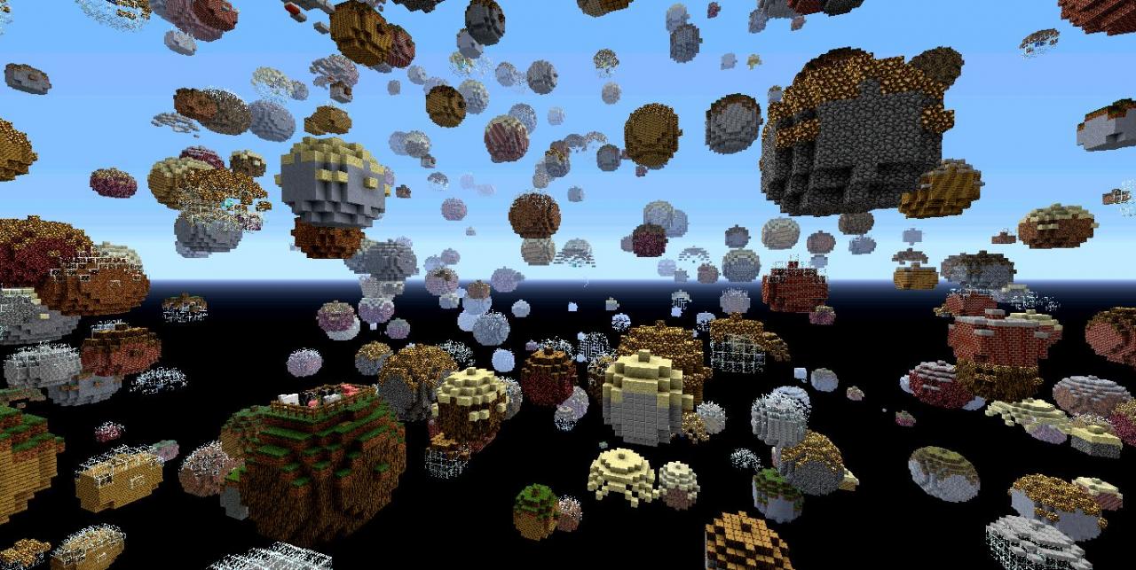 Planets Survival Minecraft Map