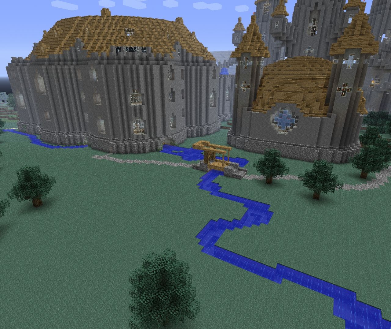Magical Castle (with schematic) Minecraft Map