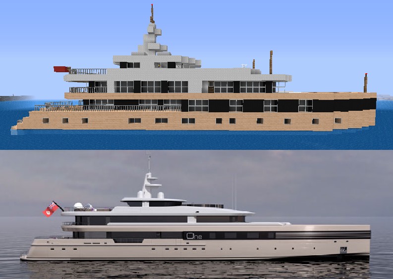 Desert Pearl Yacht [Zeppelin supported] Minecraft Map