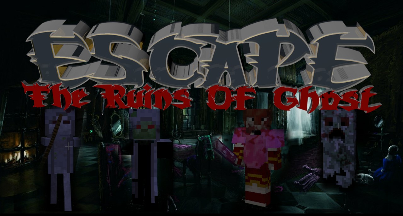 HORROR ESCAPE The Ruins of Ghost [+texture] Minecraft Map